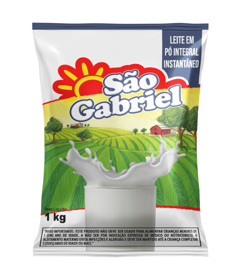 Leite Em Pó Integral Instantâneo – Laticínios São Gabriel